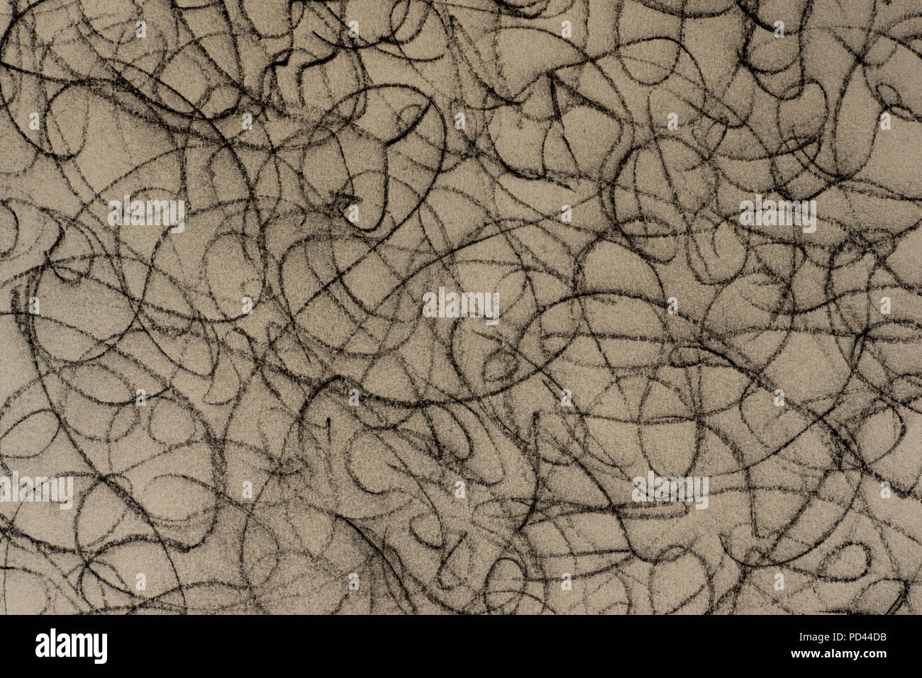 charcoal drawing on paper background texture macro Stock Photo - Alamy