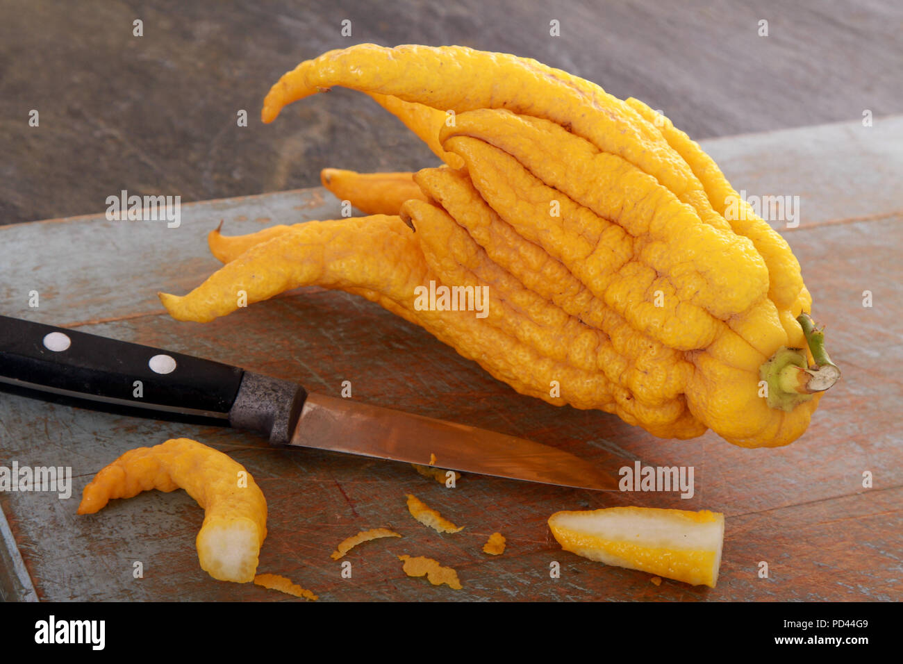 buddhas hand citrus fruit Stock Photo - Alamy