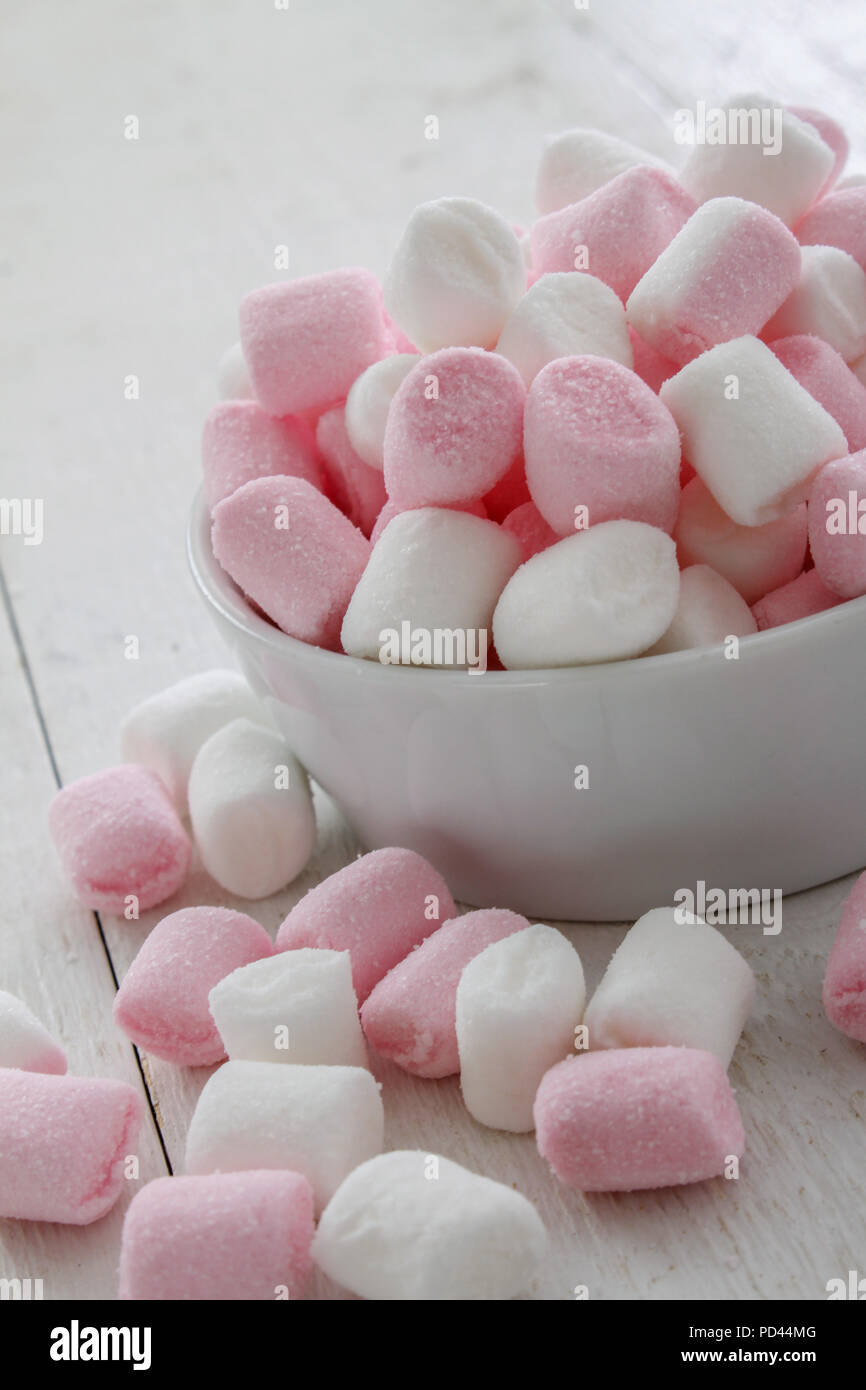marsh mallow candy Stock Photo - Alamy