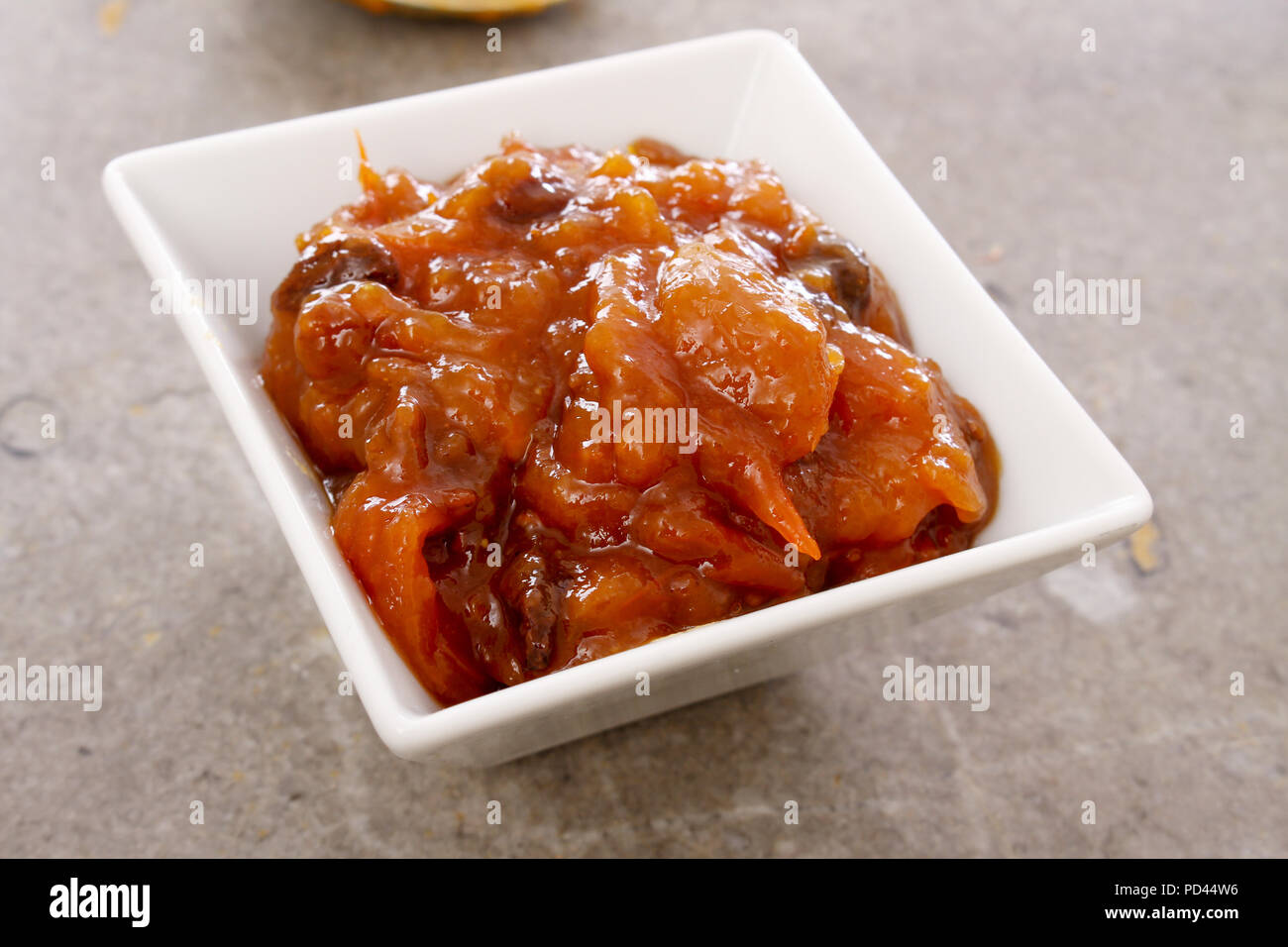 butternut squash chutney Stock Photo - Alamy