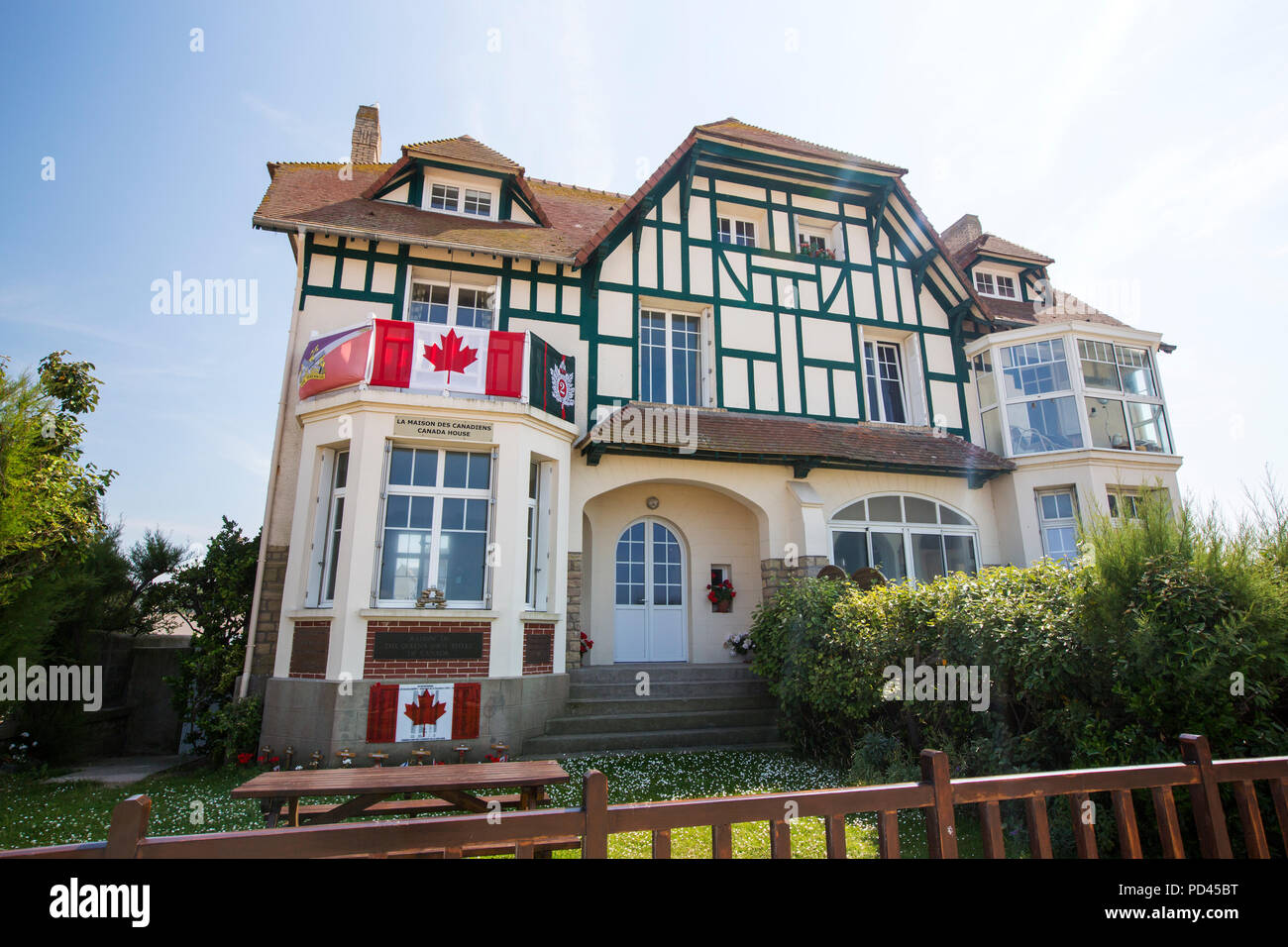 Canada House, probably the first house to be liberated from D-Day on ...