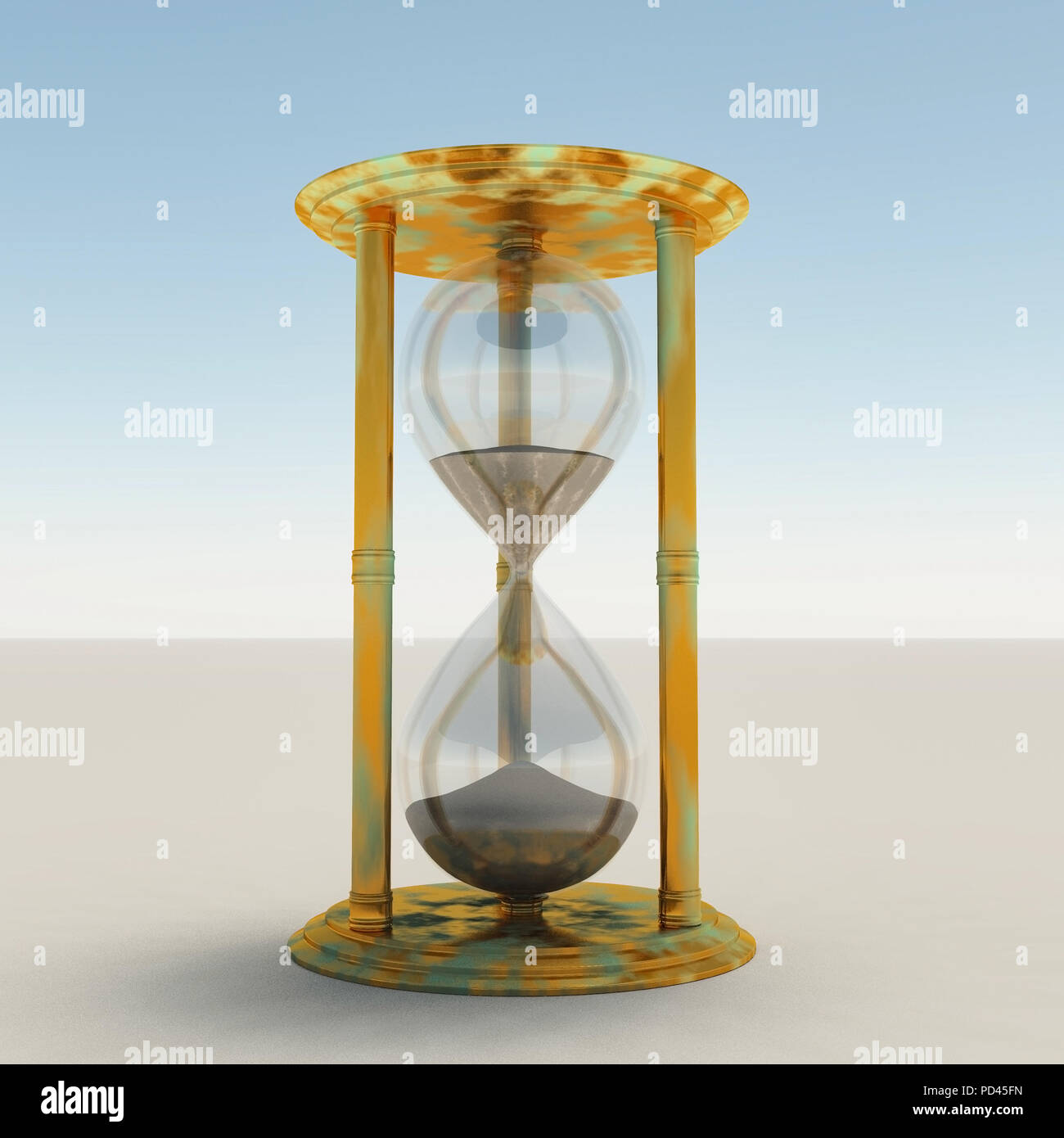 Hourglass start icon hi-res stock photography and images - Alamy