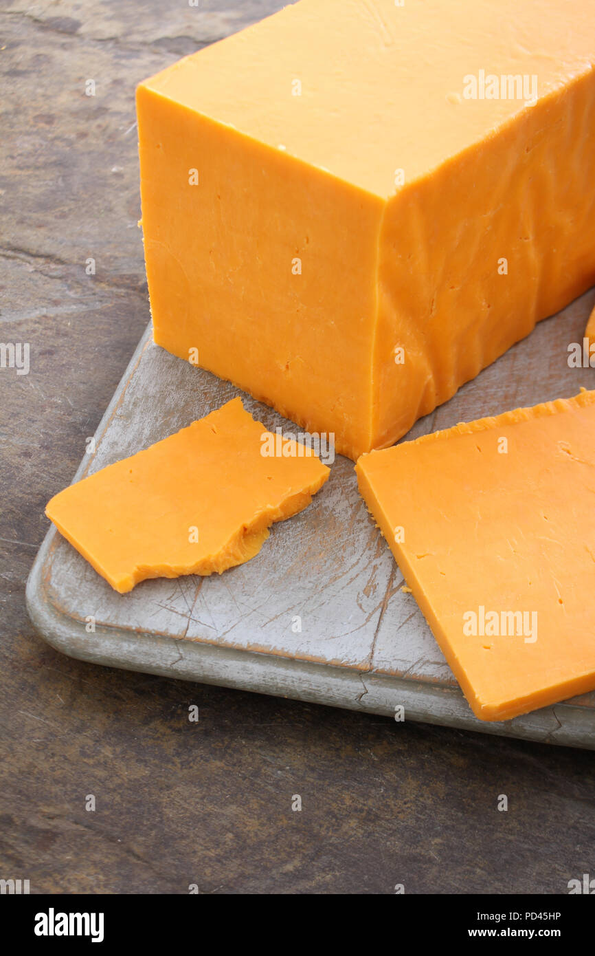 sliced cheese portions Stock Photo - Alamy