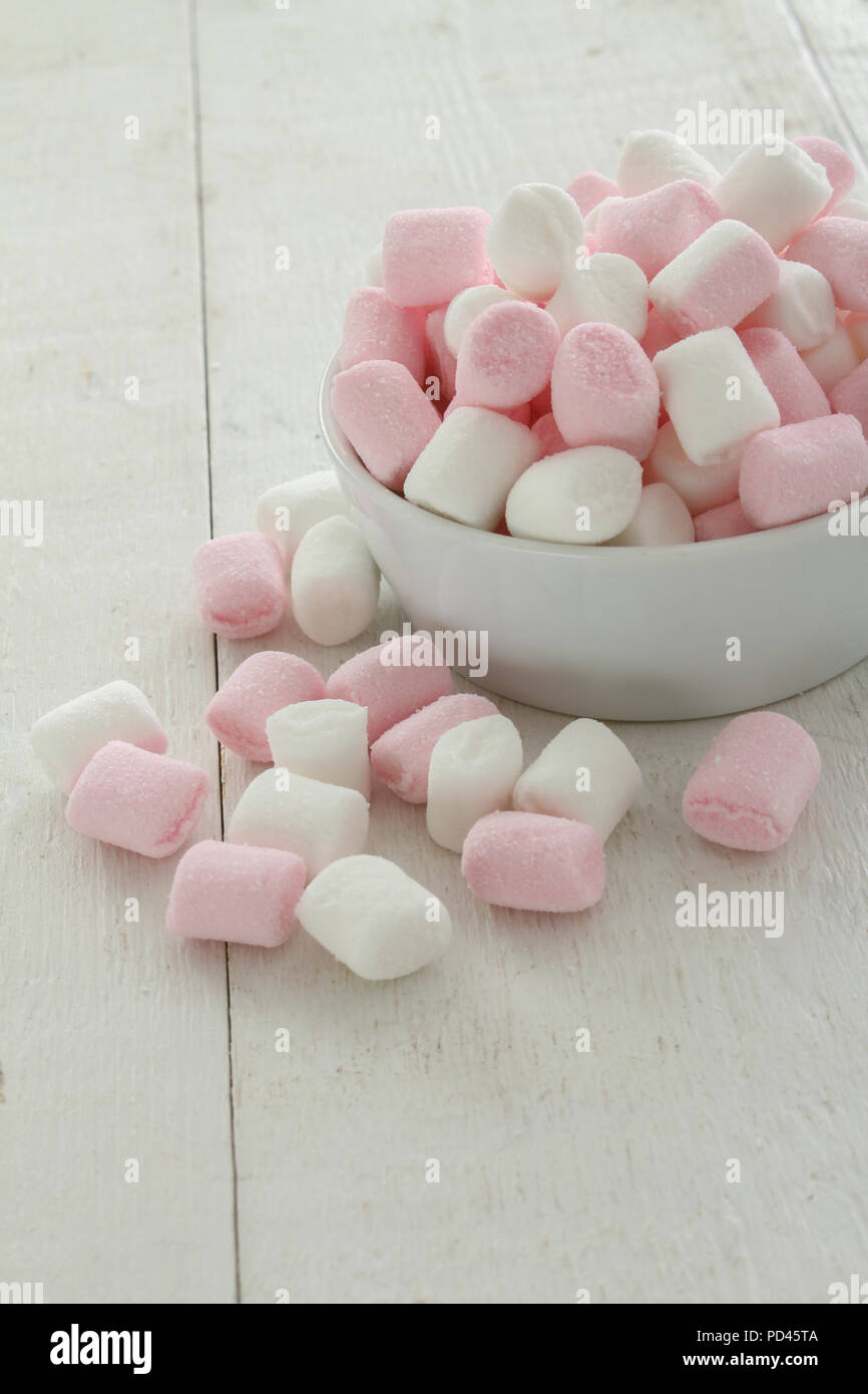 marsh mallow candy Stock Photo - Alamy