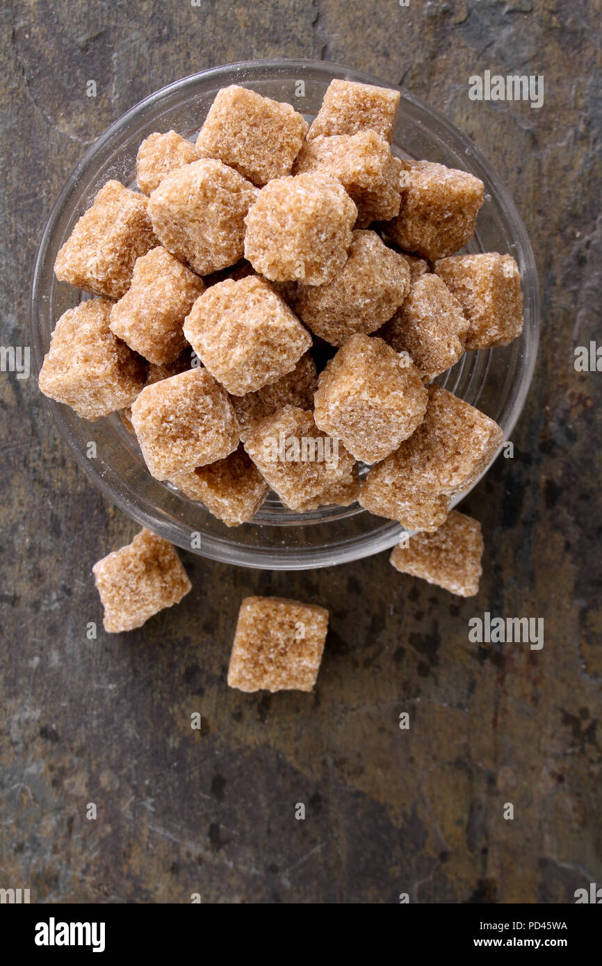 rustic sugar lumps Stock Photo - Alamy