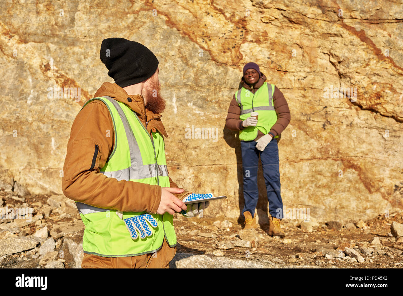 Two gold miners hi-res stock photography and images - Alamy
