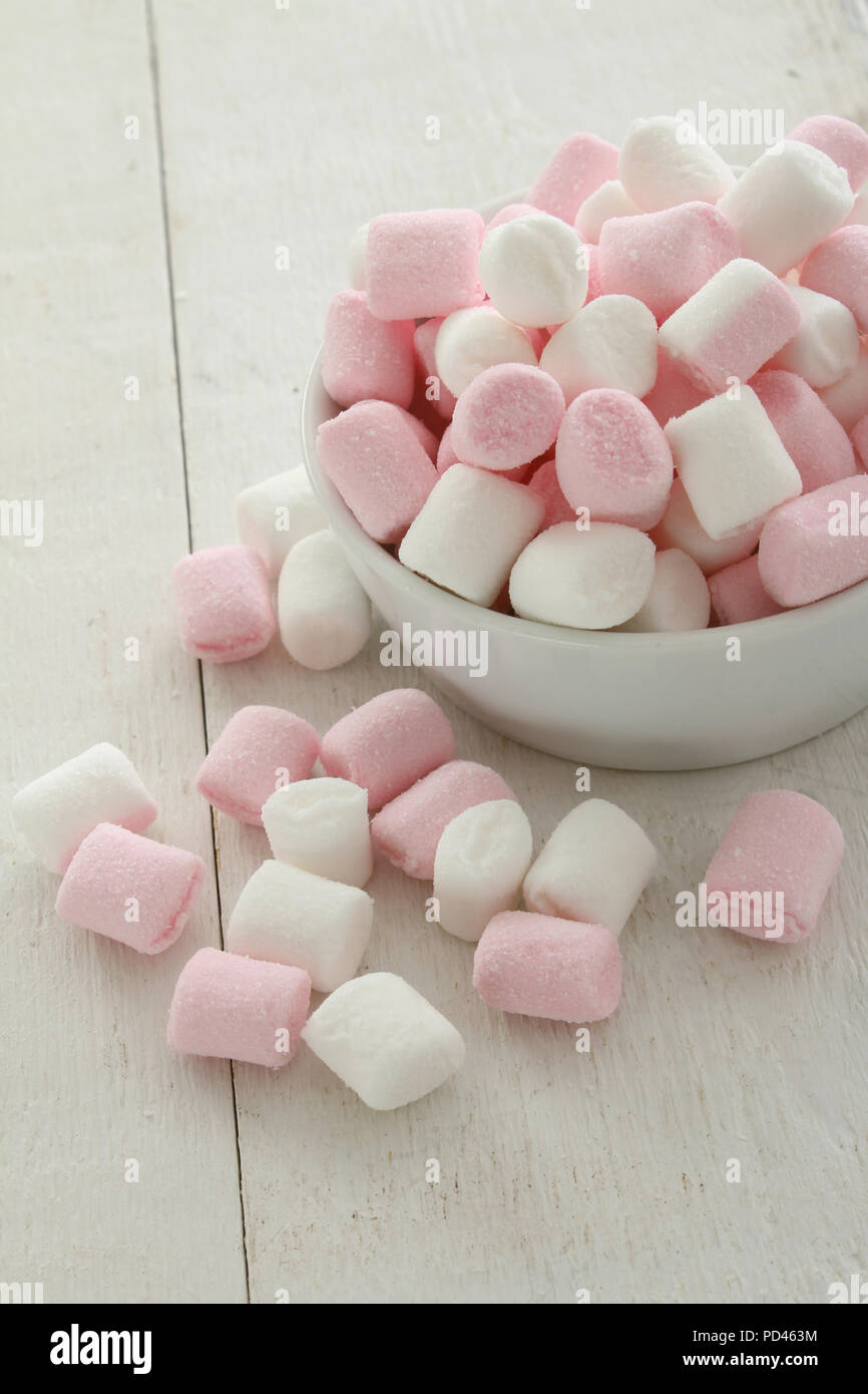 marsh mallow candy Stock Photo - Alamy