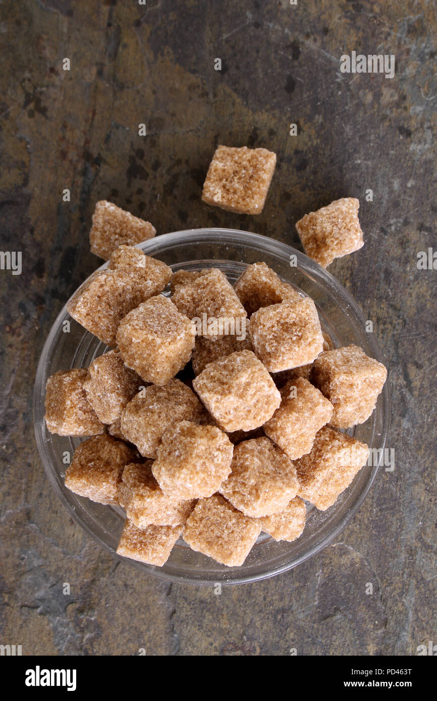 rustic sugar lumps Stock Photo - Alamy
