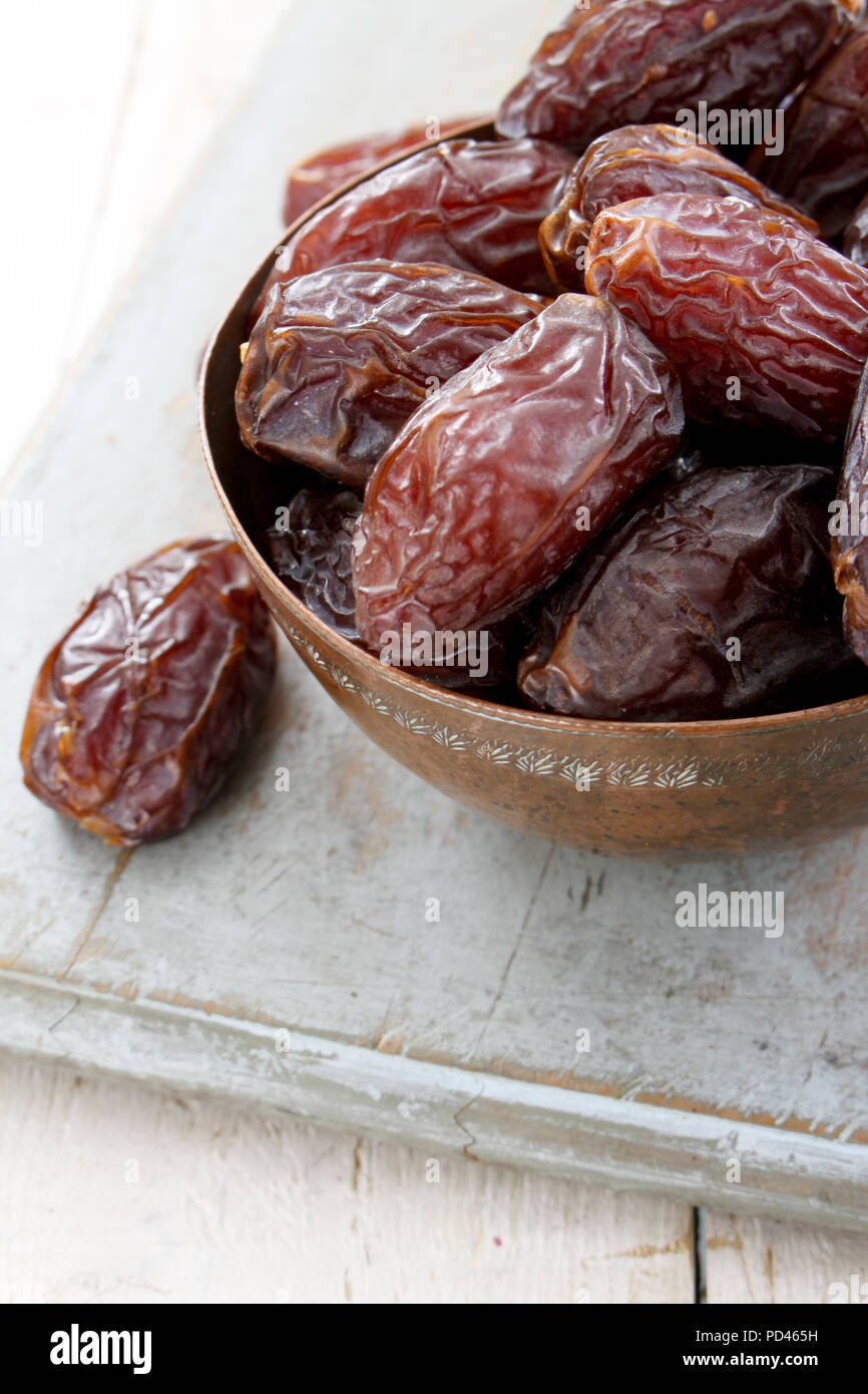 dried dates prepared Stock Photo - Alamy