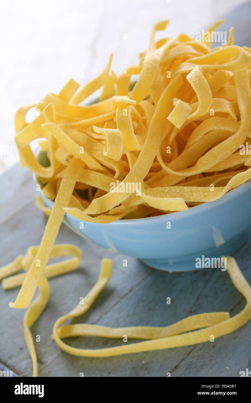 fresh uncooked pasta Stock Photo - Alamy