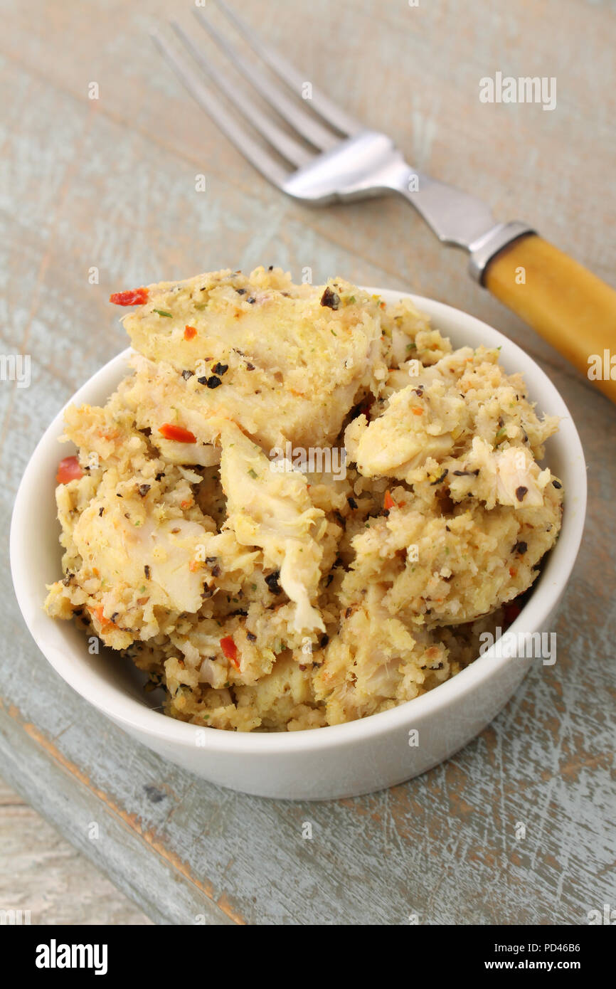 sandwich filling in dish Stock Photo - Alamy