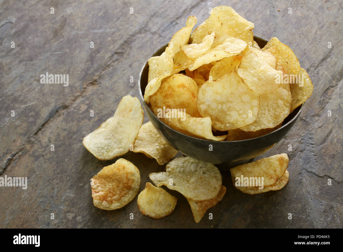 potato crisp chips Stock Photo - Alamy