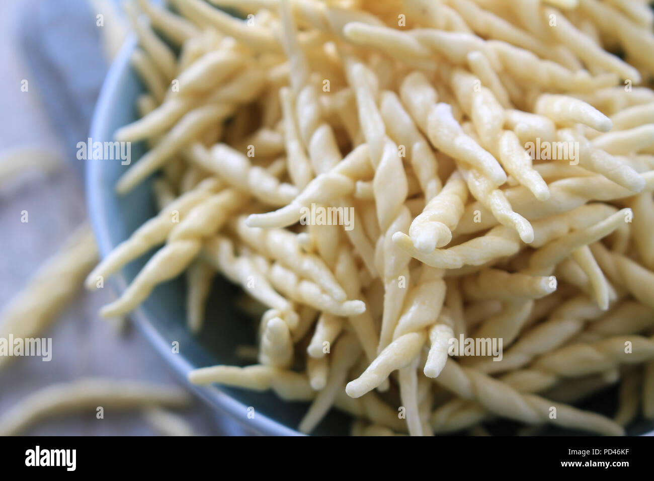 fresh uncooked pasta Stock Photo - Alamy