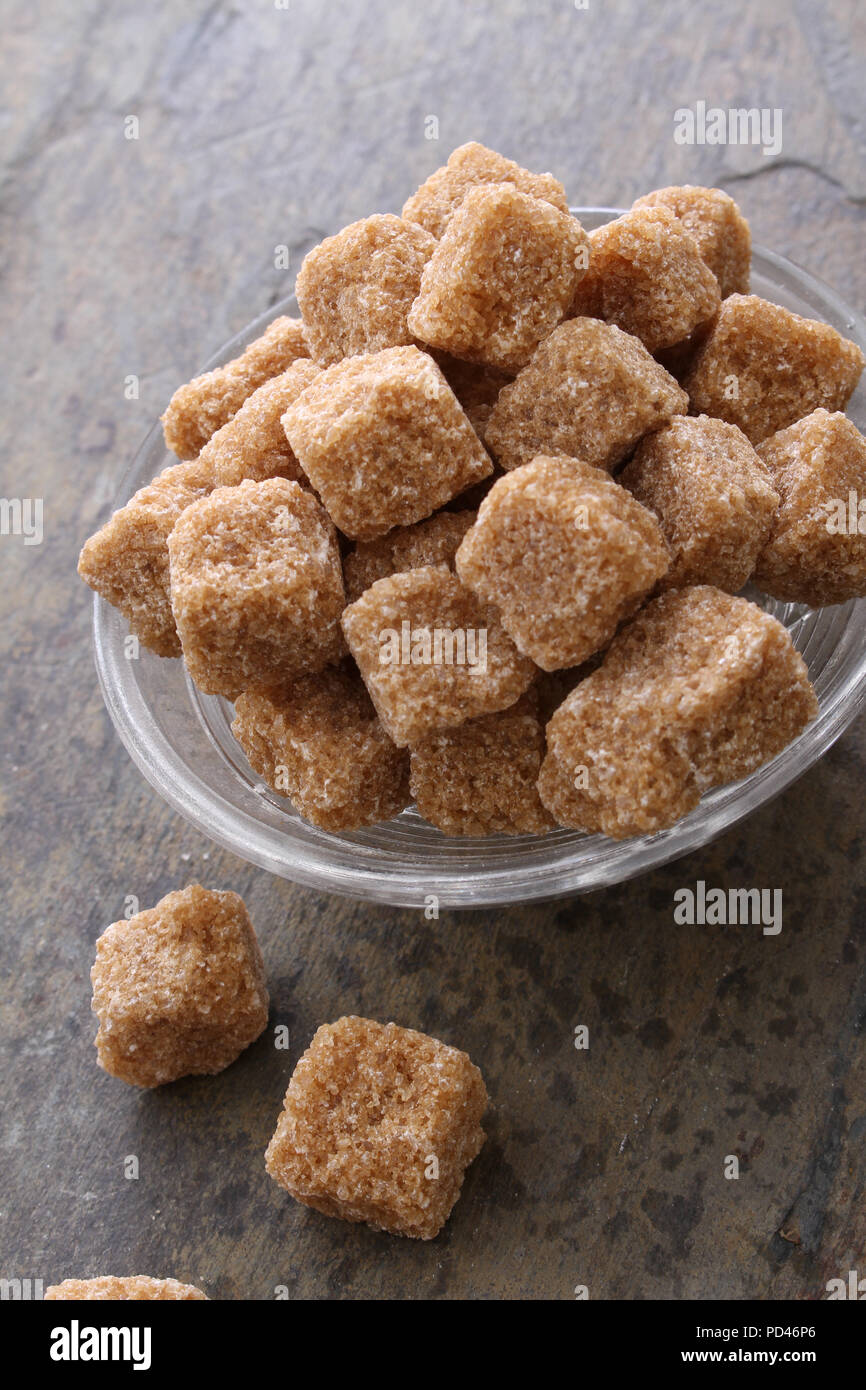rustic sugar lumps Stock Photo - Alamy
