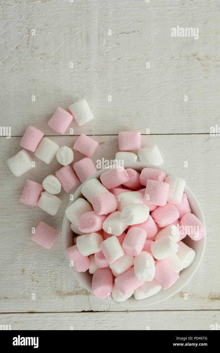 marsh mallow candy Stock Photo - Alamy