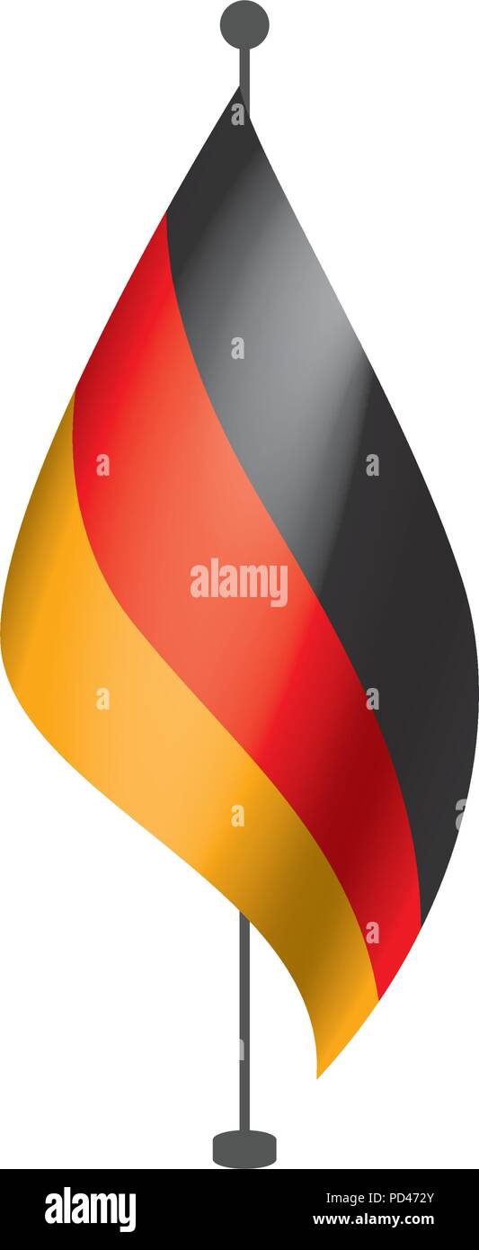 Germany flag, vector illustration Stock Vector Image & Art - Alamy