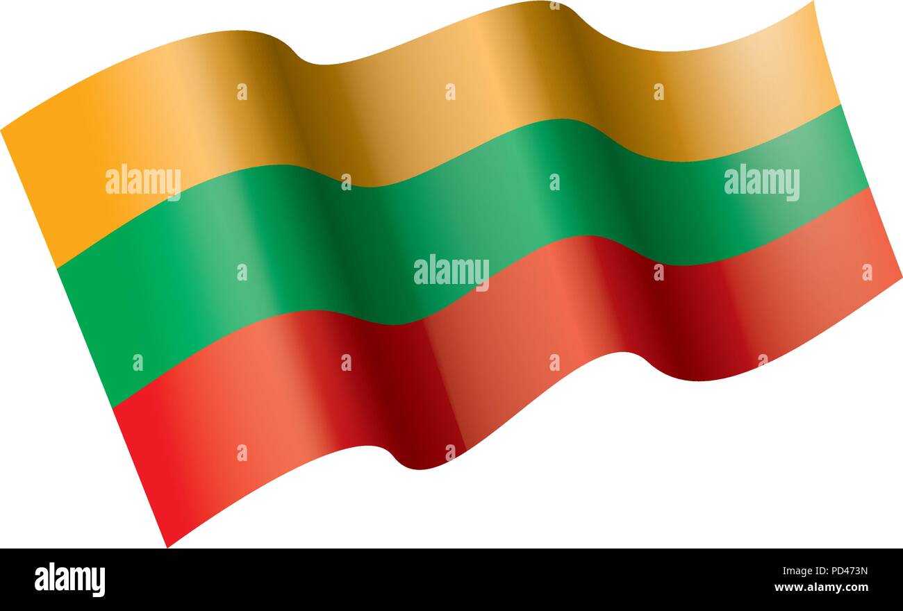 Lithuania flag, vector illustration Stock Vector Image & Art - Alamy