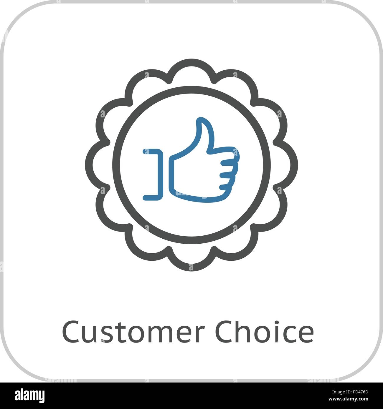 Customer Choice Line Icon Stock Vector Image & Art - Alamy