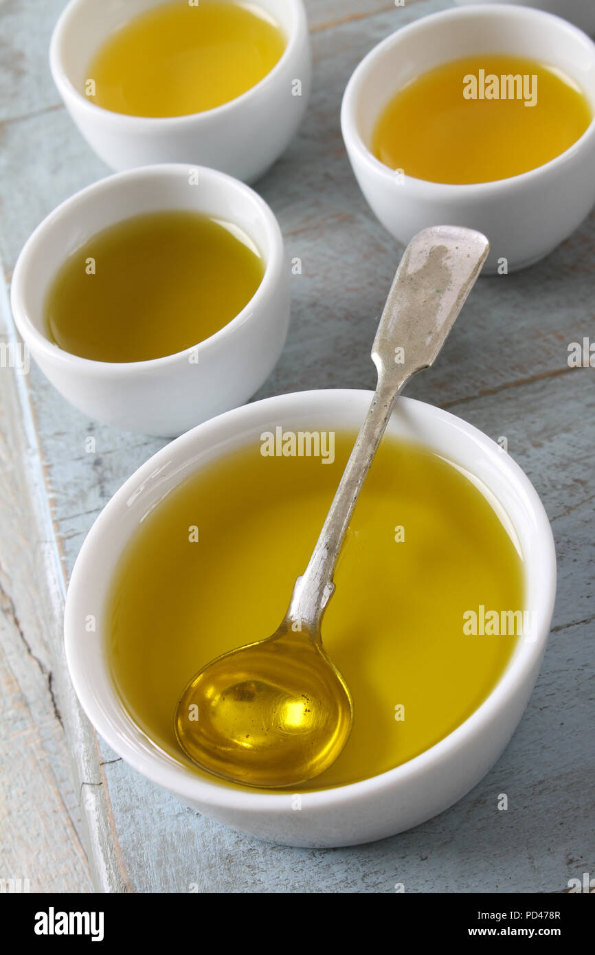 Cooking oil different varieties hi-res stock photography and images - Alamy