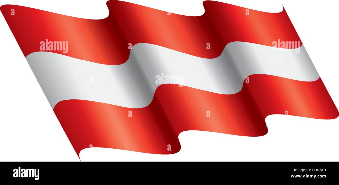 Austria flag, vector illustration Stock Vector Image & Art - Alamy