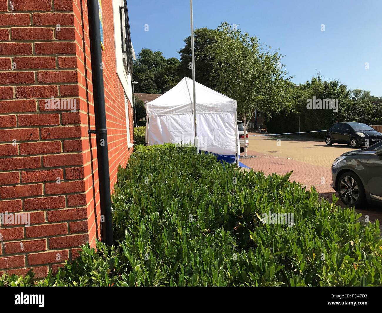 A Police Forensic Tent High Resolution Stock Photography and Images - Alamy