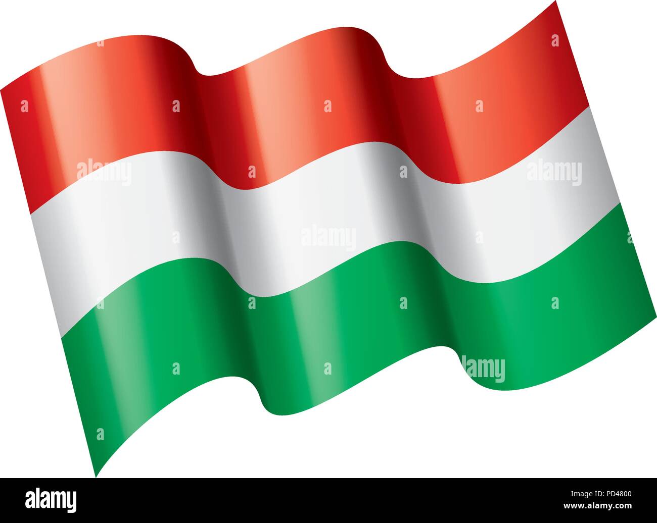 Hungary flag, vector illustration Stock Vector Image & Art - Alamy