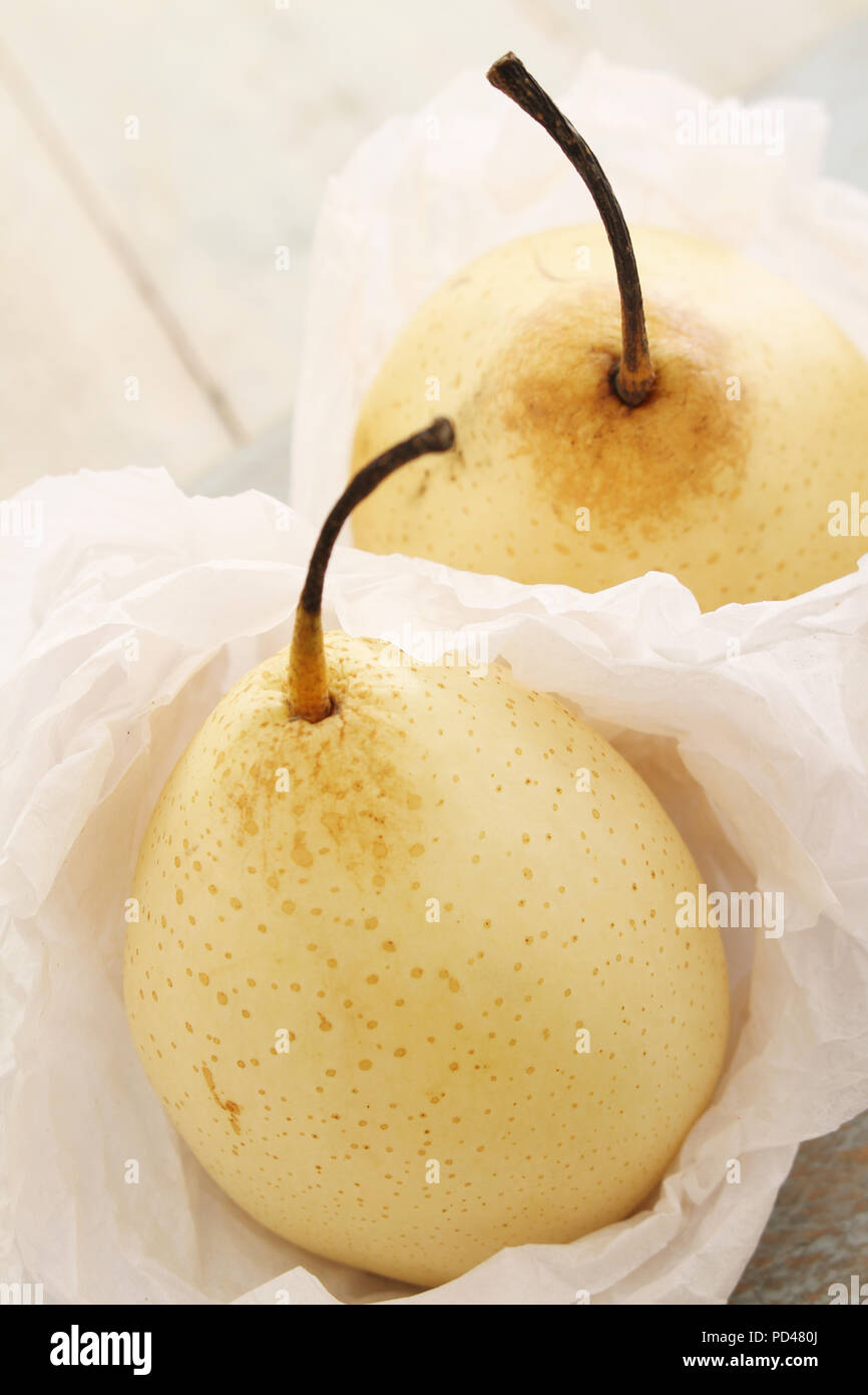 exotic chinese pears Stock Photo - Alamy