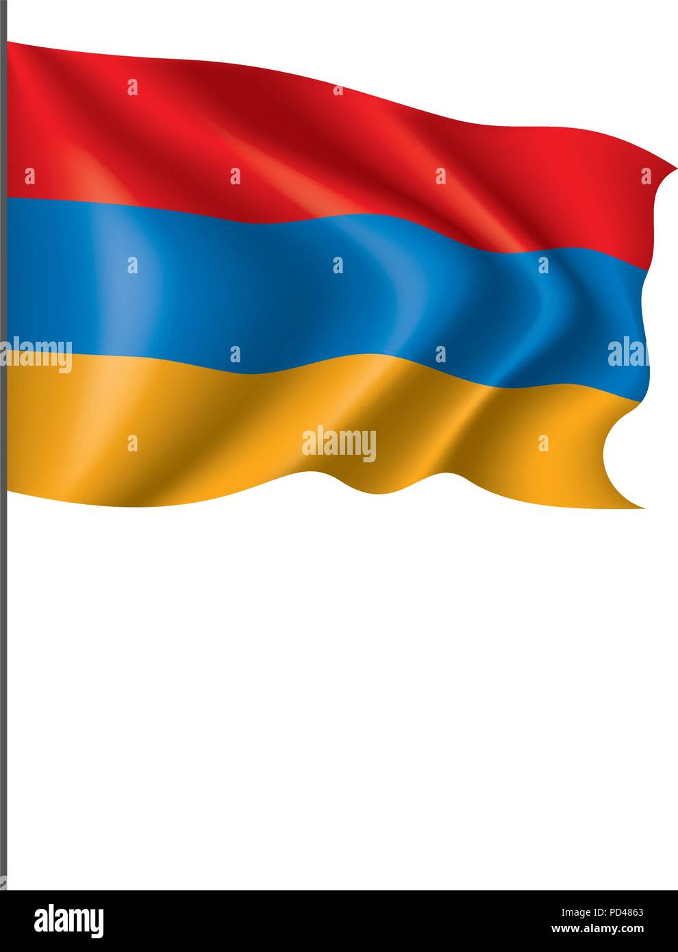 Armenia flag, vector illustration Stock Vector Image & Art - Alamy