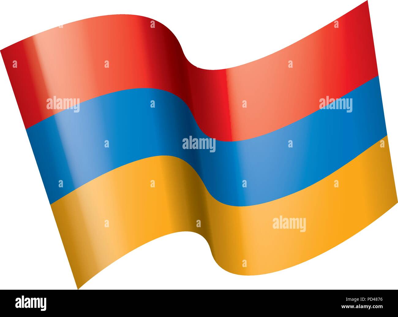 Armenia flag, vector illustration Stock Vector Image & Art - Alamy