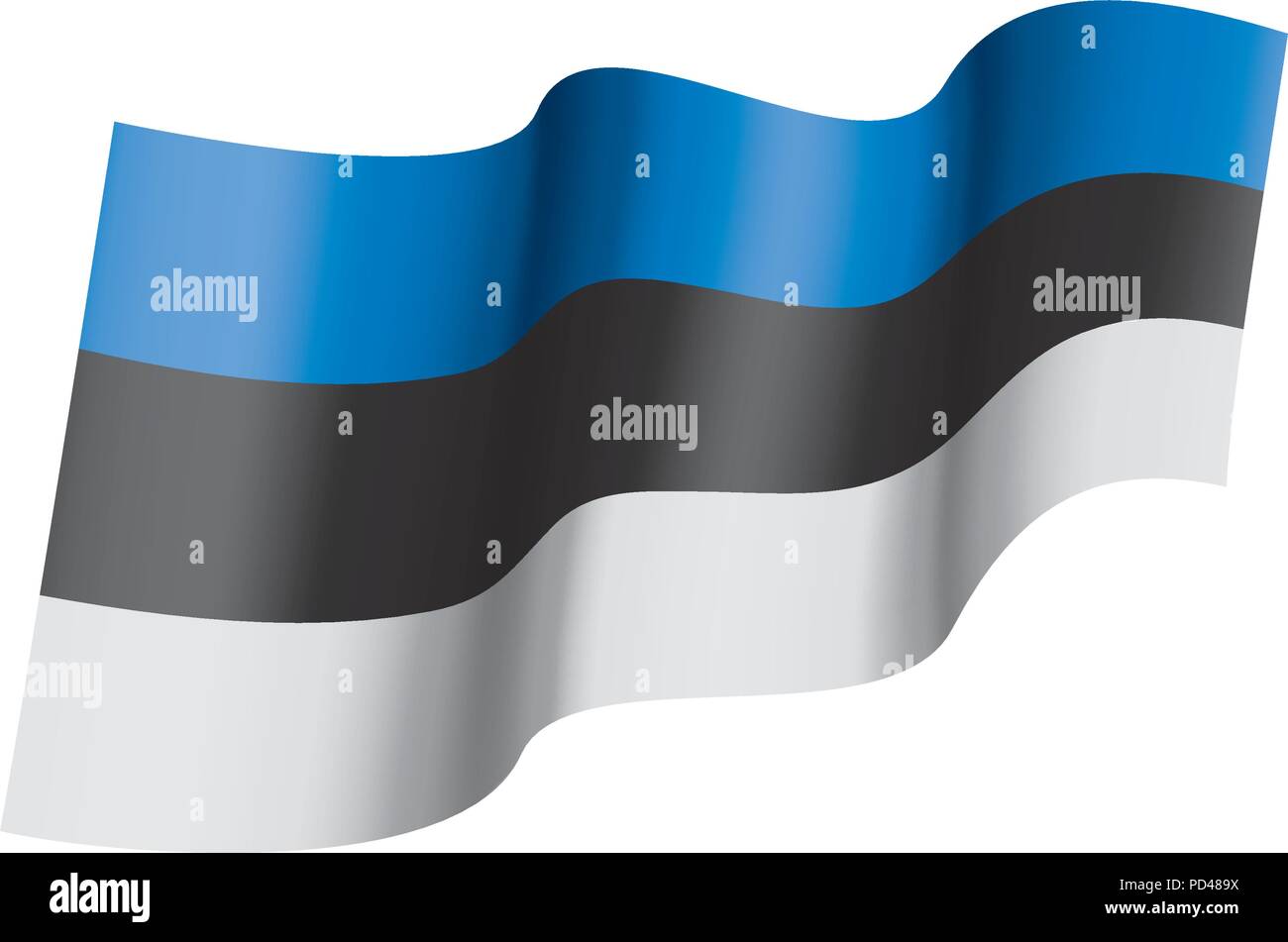 Estonia flag, vector illustration Stock Vector Image & Art - Alamy