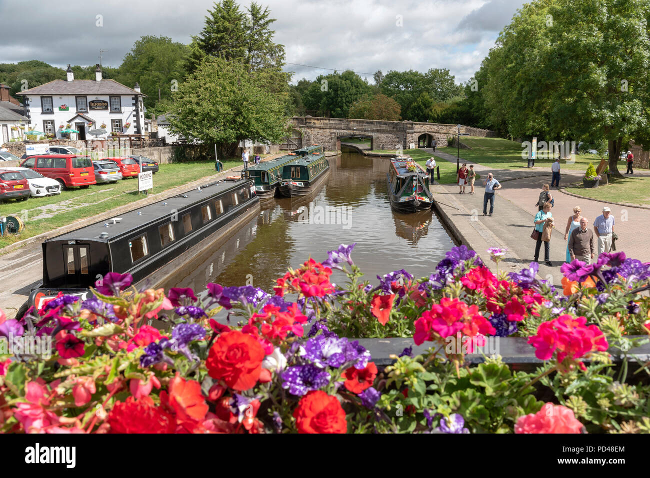 Trevor llangollen wales hi-res stock photography and images - Alamy