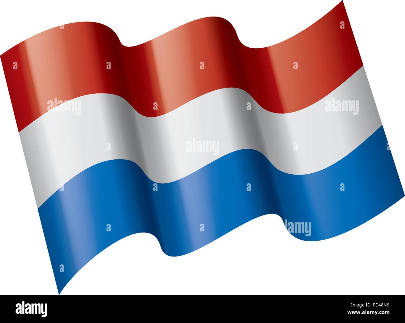 Netherlands flag, vector illustration Stock Vector Image & Art - Alamy