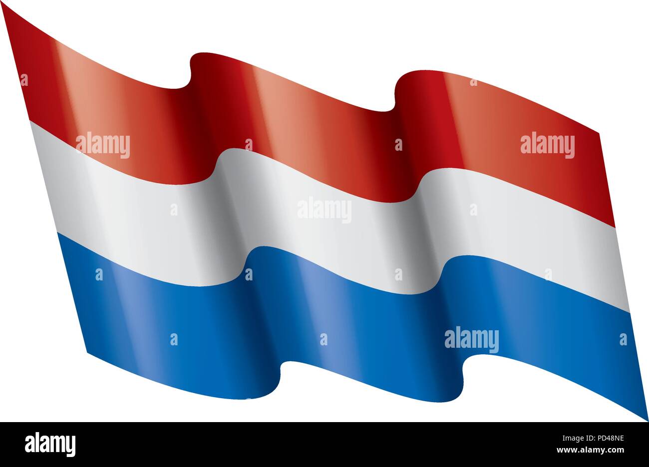 Netherlands flag, vector illustration Stock Vector Image & Art - Alamy