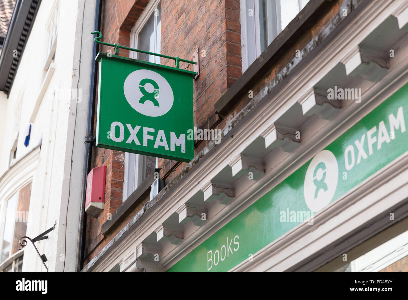 Oxfam charity shop front hi-res stock photography and images - Alamy
