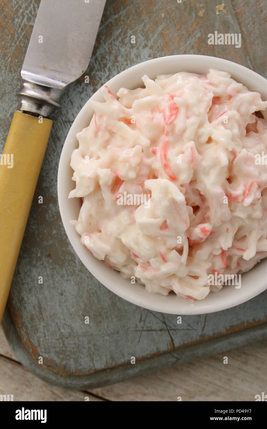 sandwich filling in dish Stock Photo - Alamy