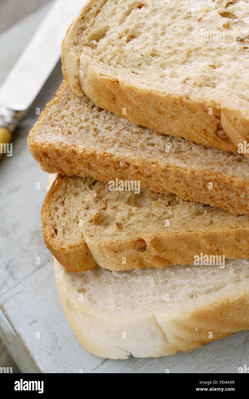 sliced bread selection Stock Photo - Alamy