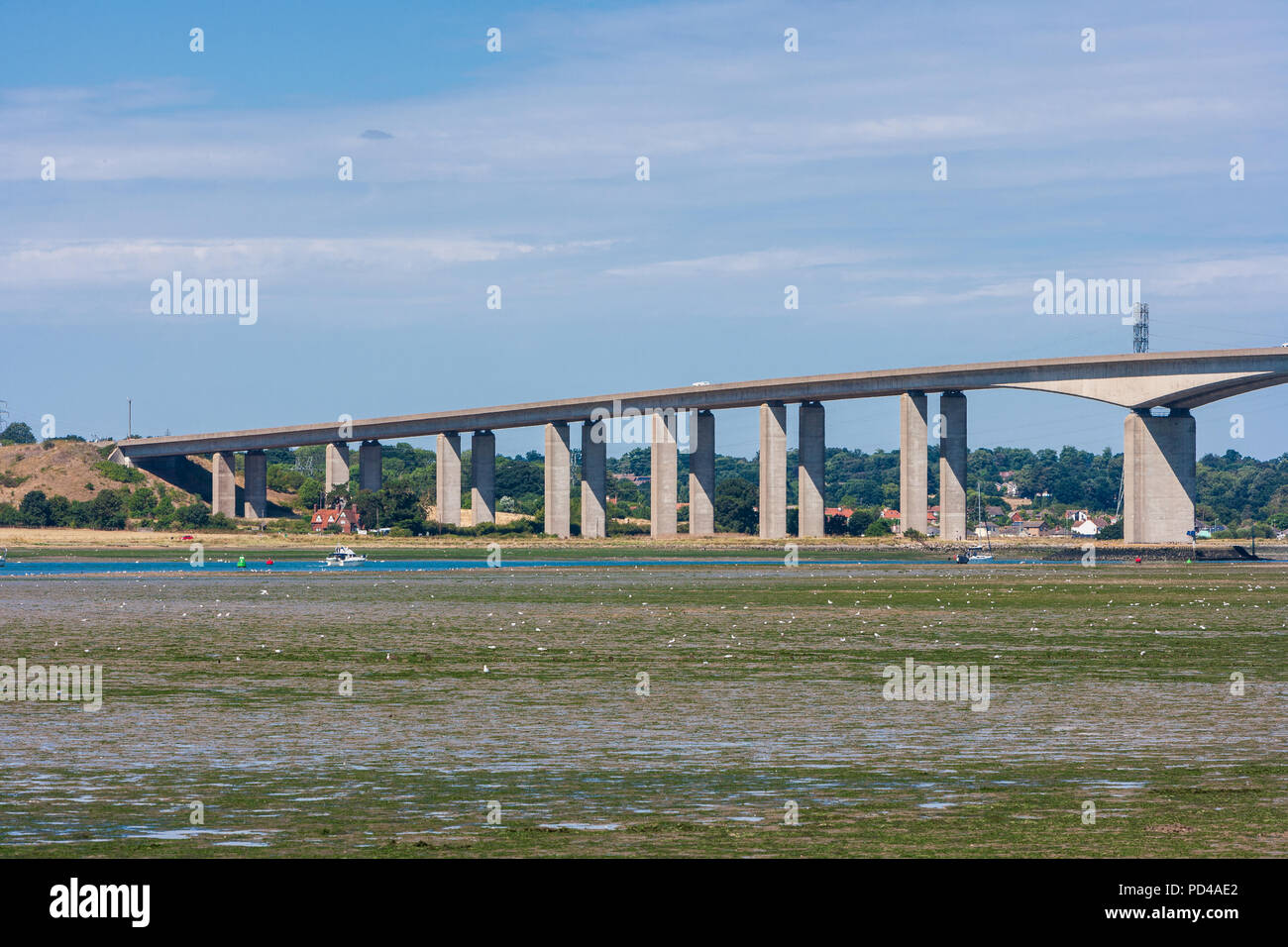 orwell bridge ipswich suffolk uk Stock Photo - Alamy