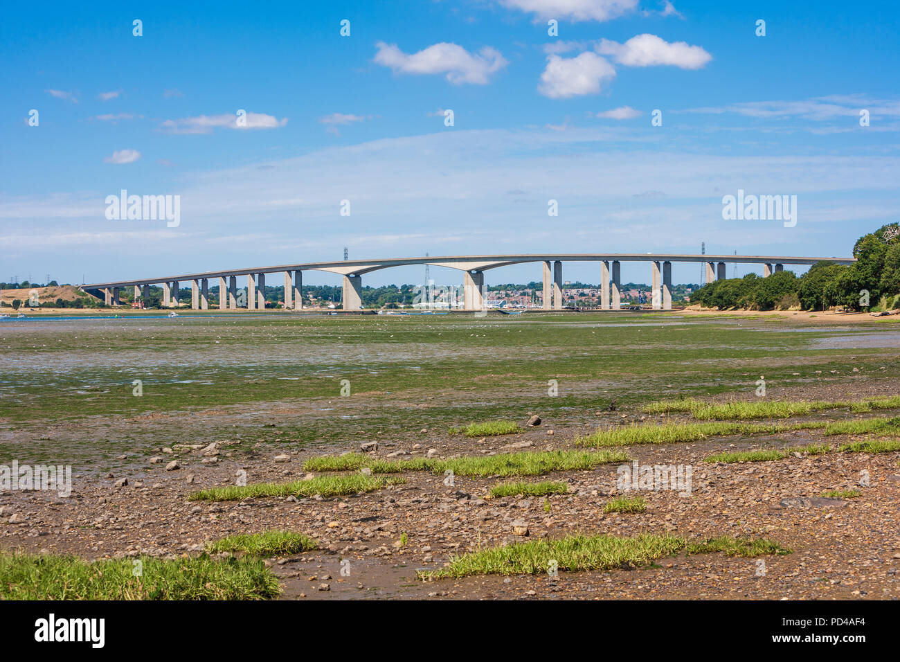 orwell bridge ipswich suffolk uk Stock Photo - Alamy