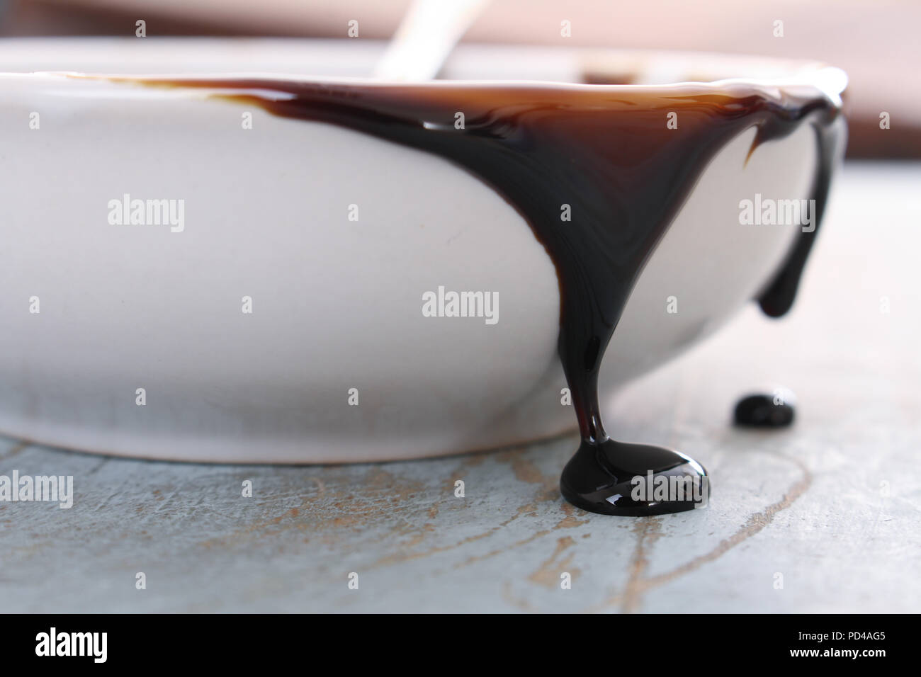 molasses treacle in dish Stock Photo - Alamy