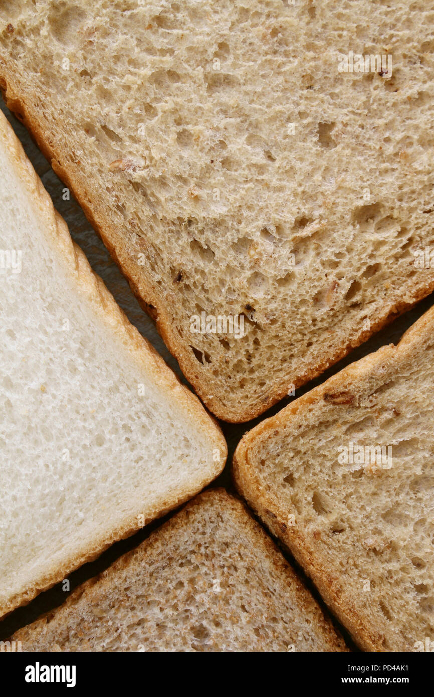 sliced bread selection Stock Photo - Alamy
