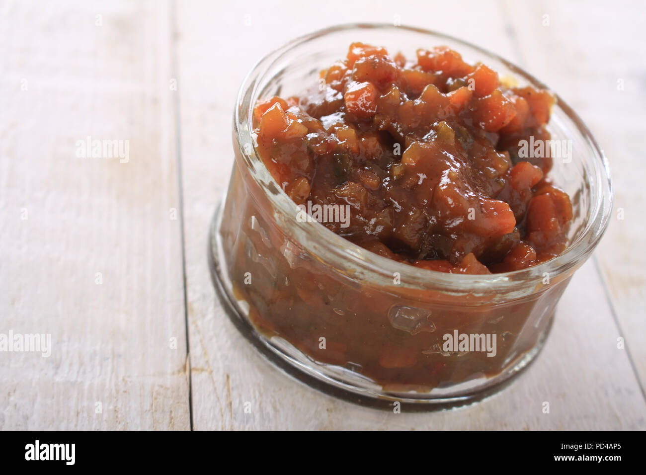 chutney pickle relish in dish Stock Photo - Alamy