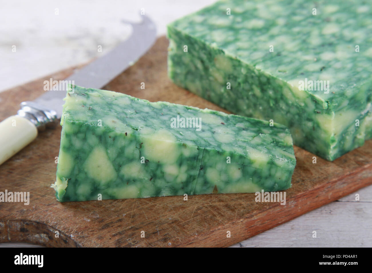 Sage derby cheese hi-res stock photography and images - Alamy