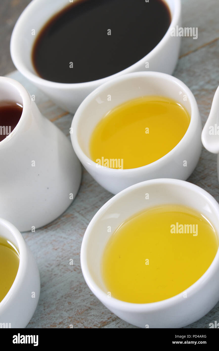 olive oil selection Stock Photo - Alamy