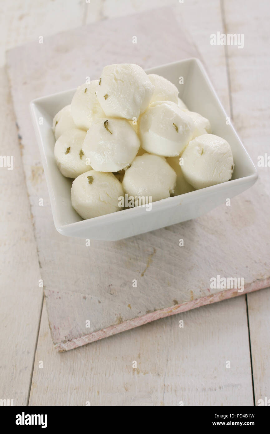Mini goats cheese balls hi-res stock photography and images - Alamy