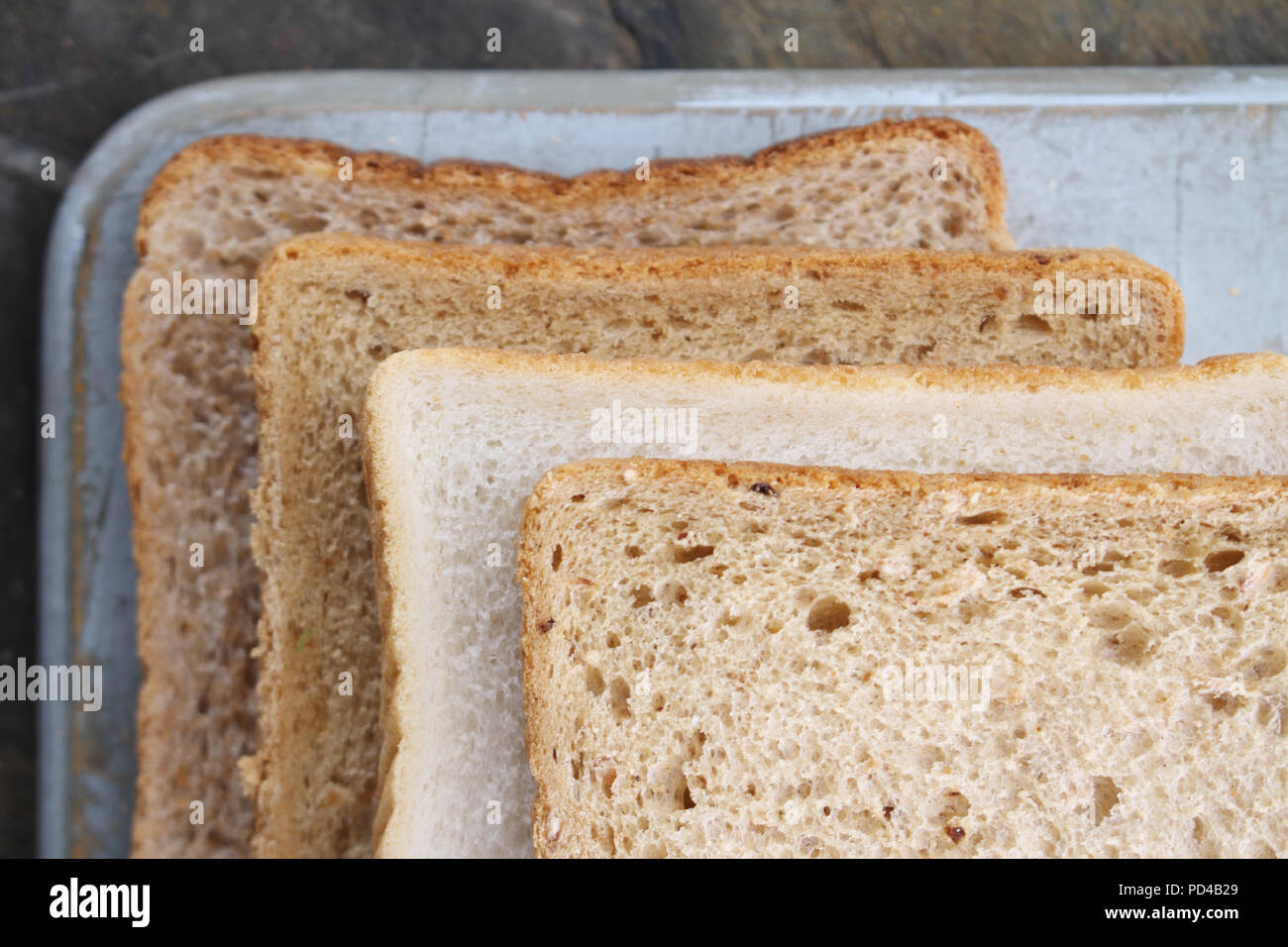 sliced bread selection Stock Photo - Alamy