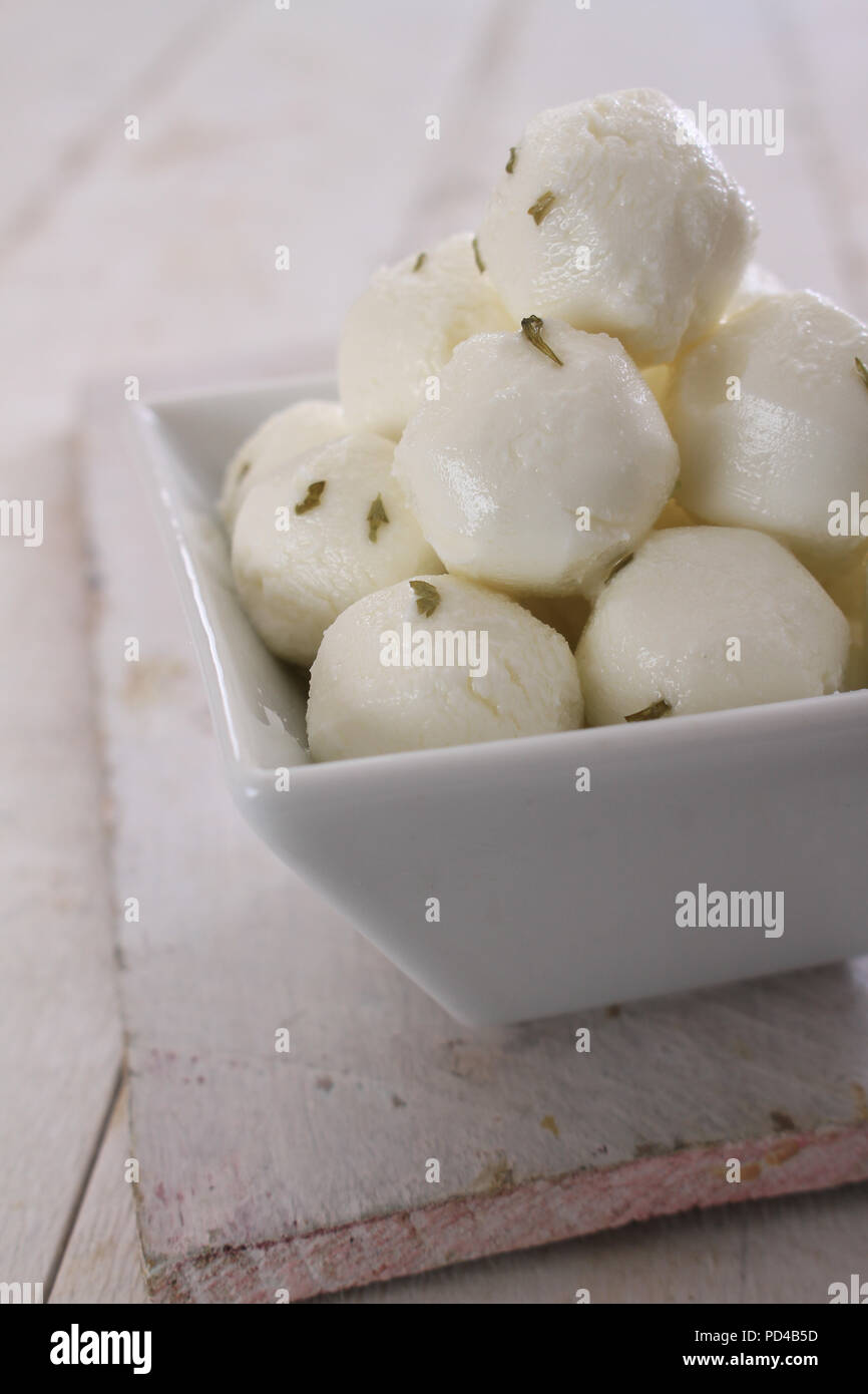 fresh goats cheese Stock Photo - Alamy