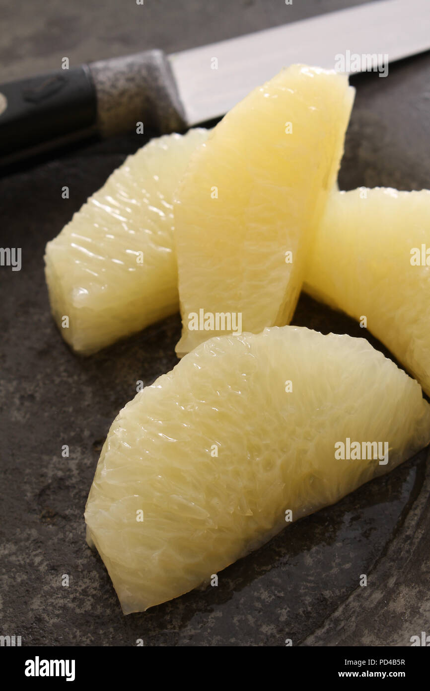 prepared grapefruit segments Stock Photo - Alamy