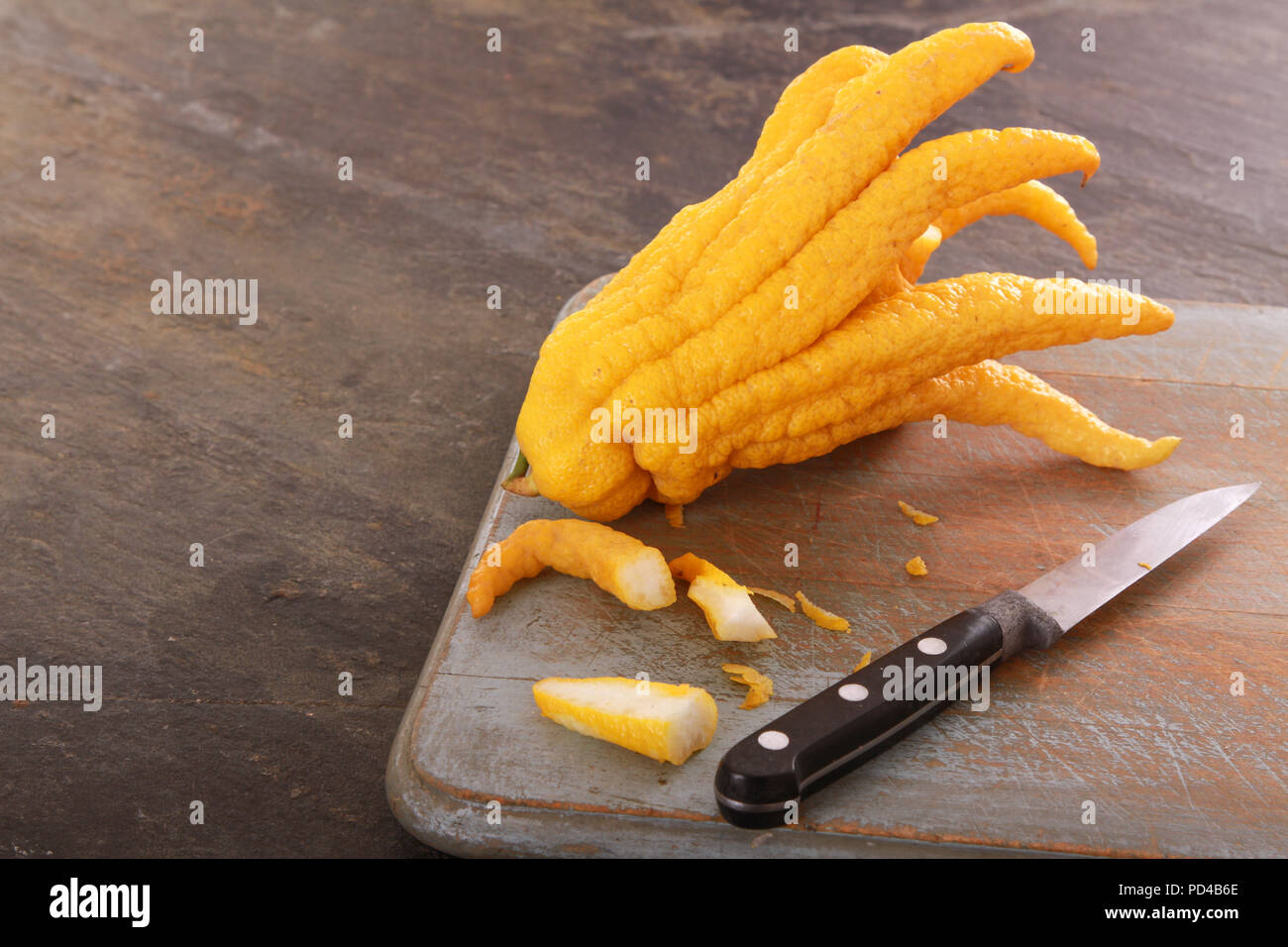 buddhas hand citrus fruit Stock Photo - Alamy
