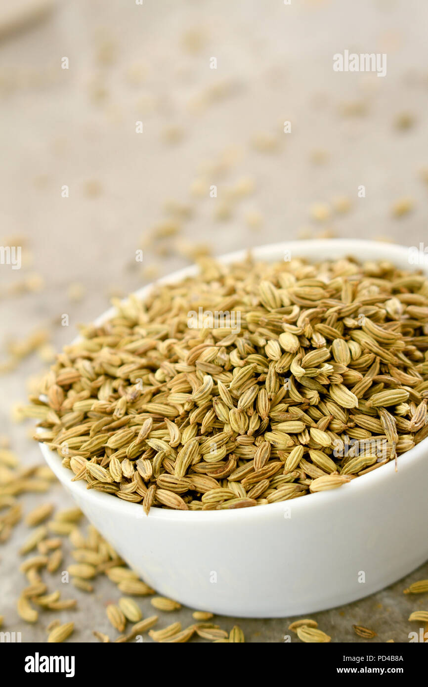 dried fennel seeds Stock Photo - Alamy