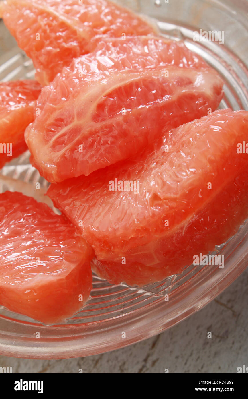 prepared grapefruit segments Stock Photo - Alamy
